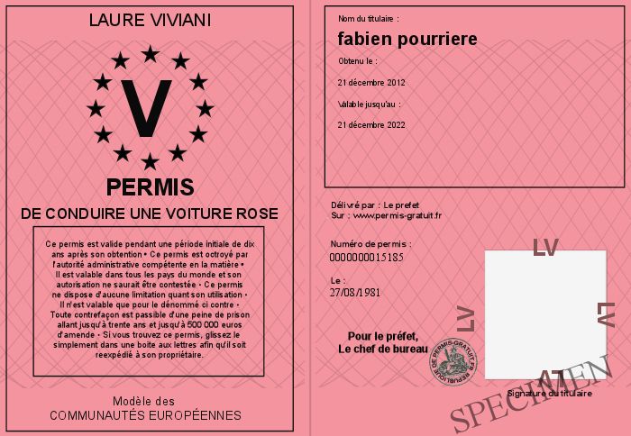 Permis-de-conduire-une-voiture-rose Permis-de-conduire-une-voiture-rose